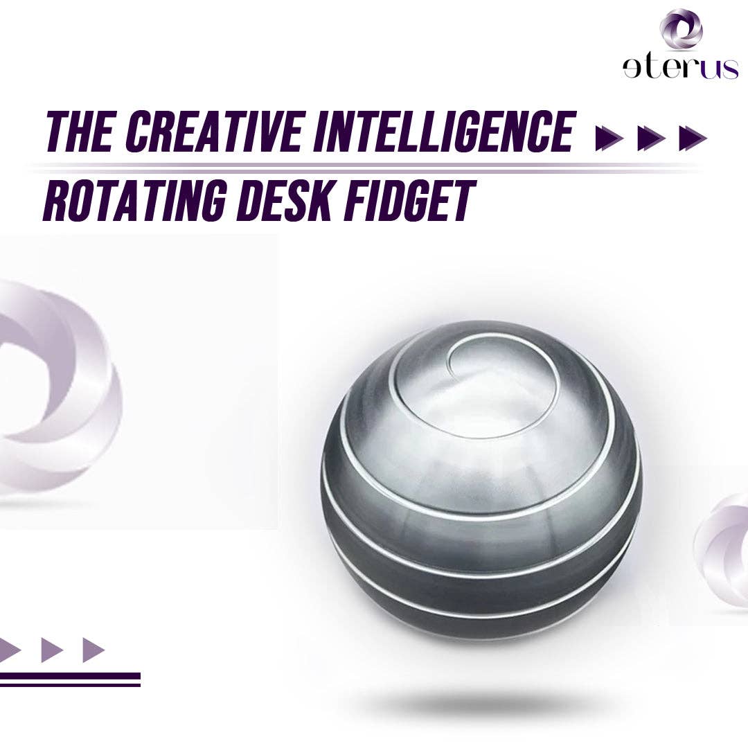 Aluminum Alloy Rotating Desktop Spinning Ball | Madam Clutterbucket's ...