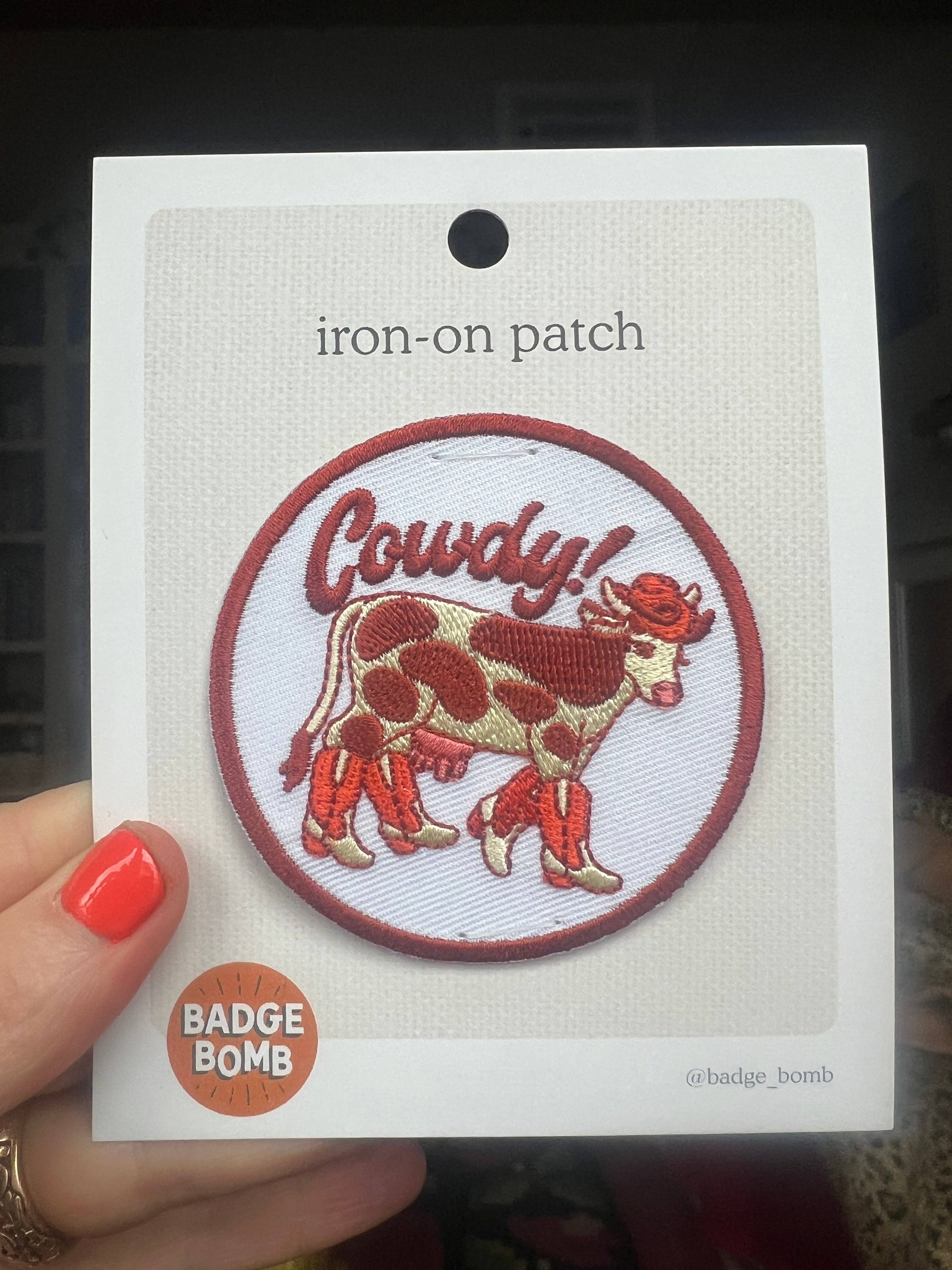 PATCH Cowdy! | Madam Clutterbucket's Neurodiverse Universe