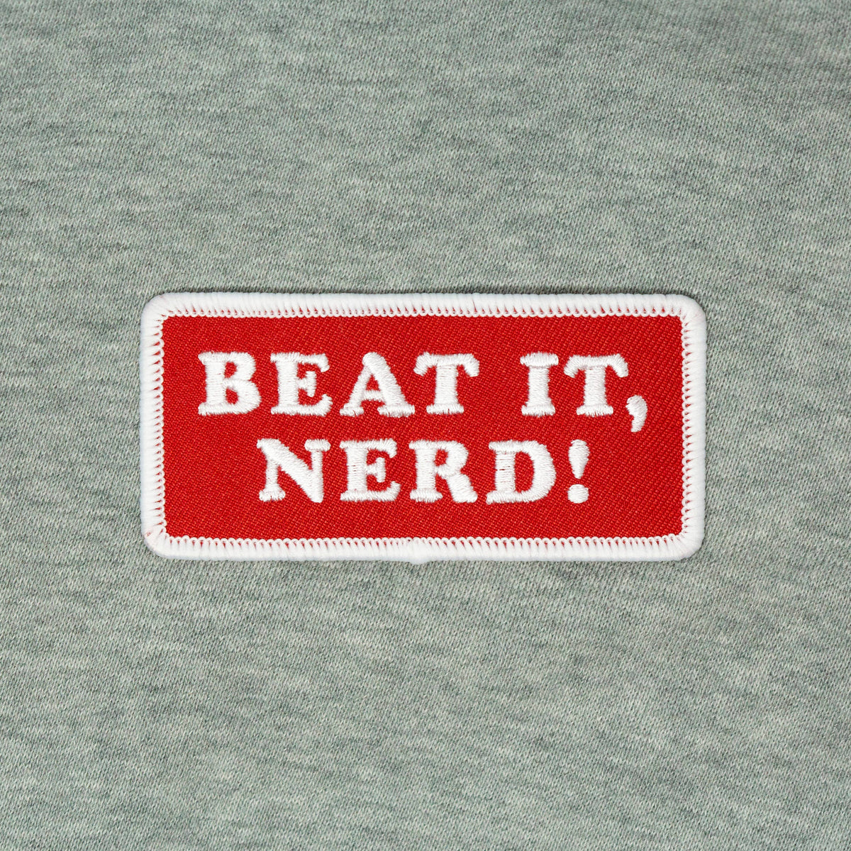 Beat It, Nerd Patch | Madam Clutterbucket's Neurodiverse Universe
