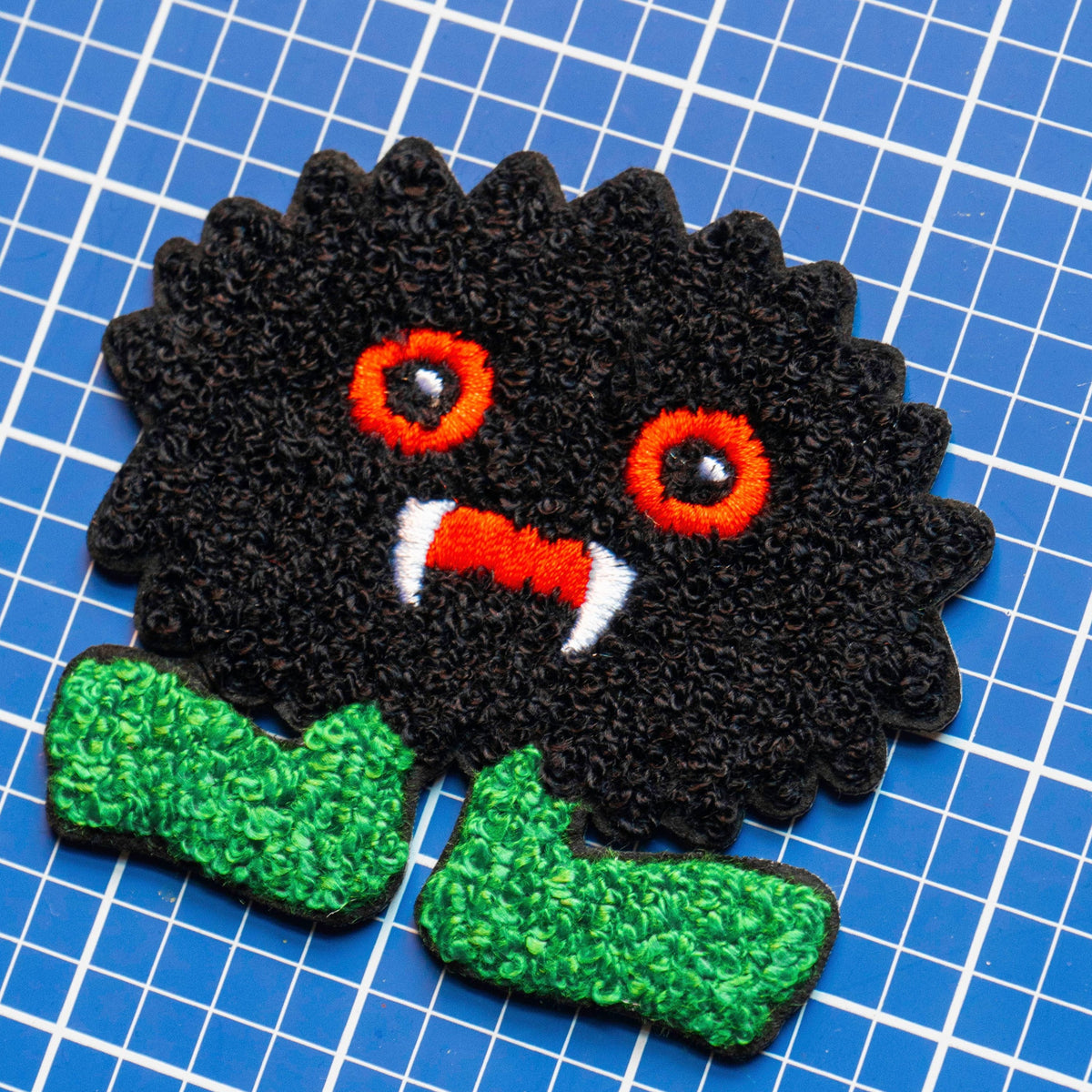 Monster Chenille Patch | Madam Clutterbucket's Neurodiverse Universe