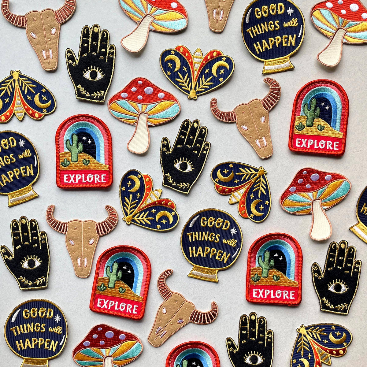 Mystic Hand Patch | Madam Clutterbucket's Neurodiverse Universe