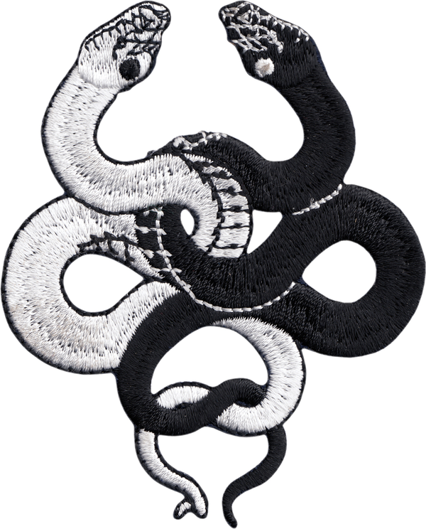 Patch - Yin Yang - Intertwined Snakes | Madam Clutterbucket's ...