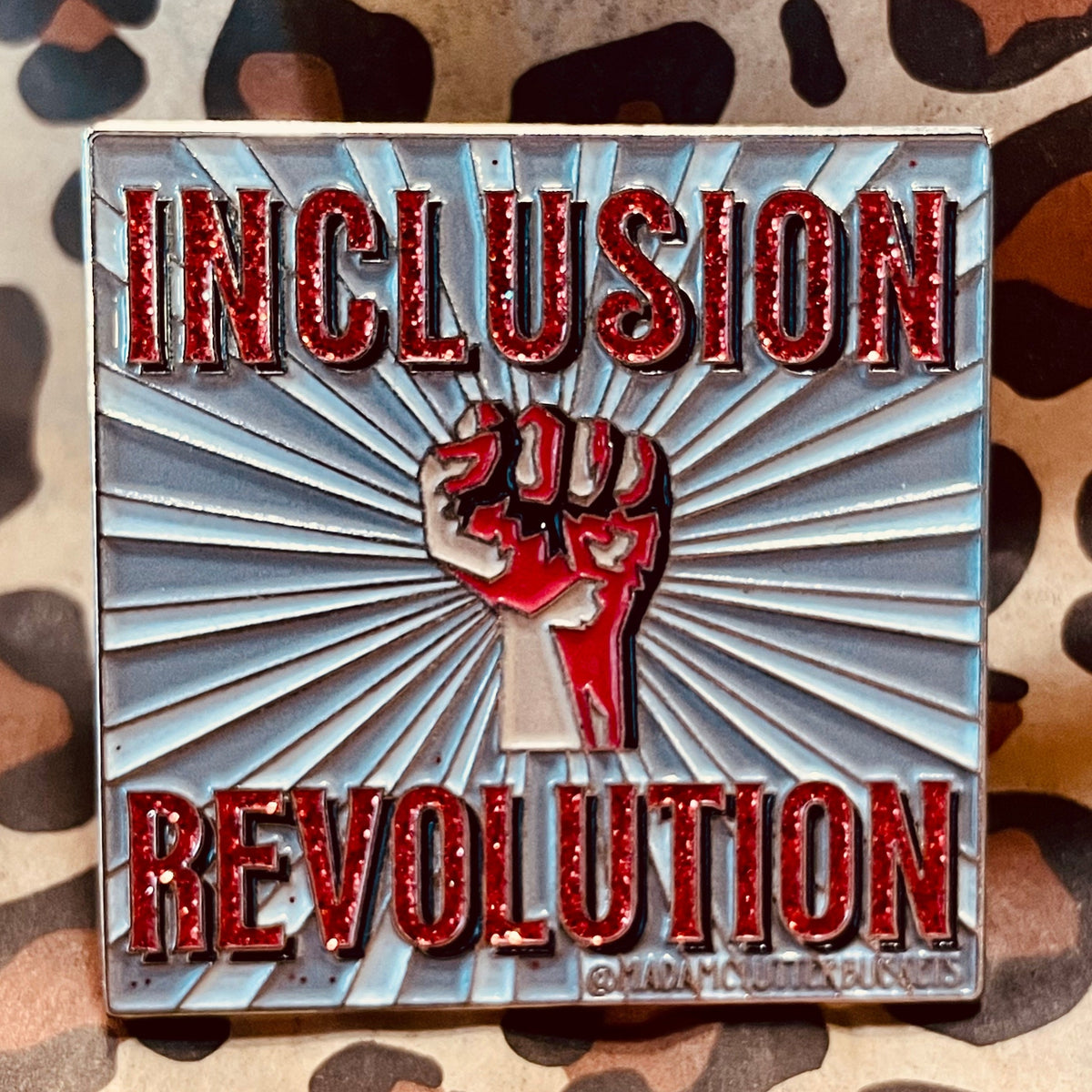 Inclusion Revolution Enamel Pin | Madam Clutterbucket's Neurodiverse ...