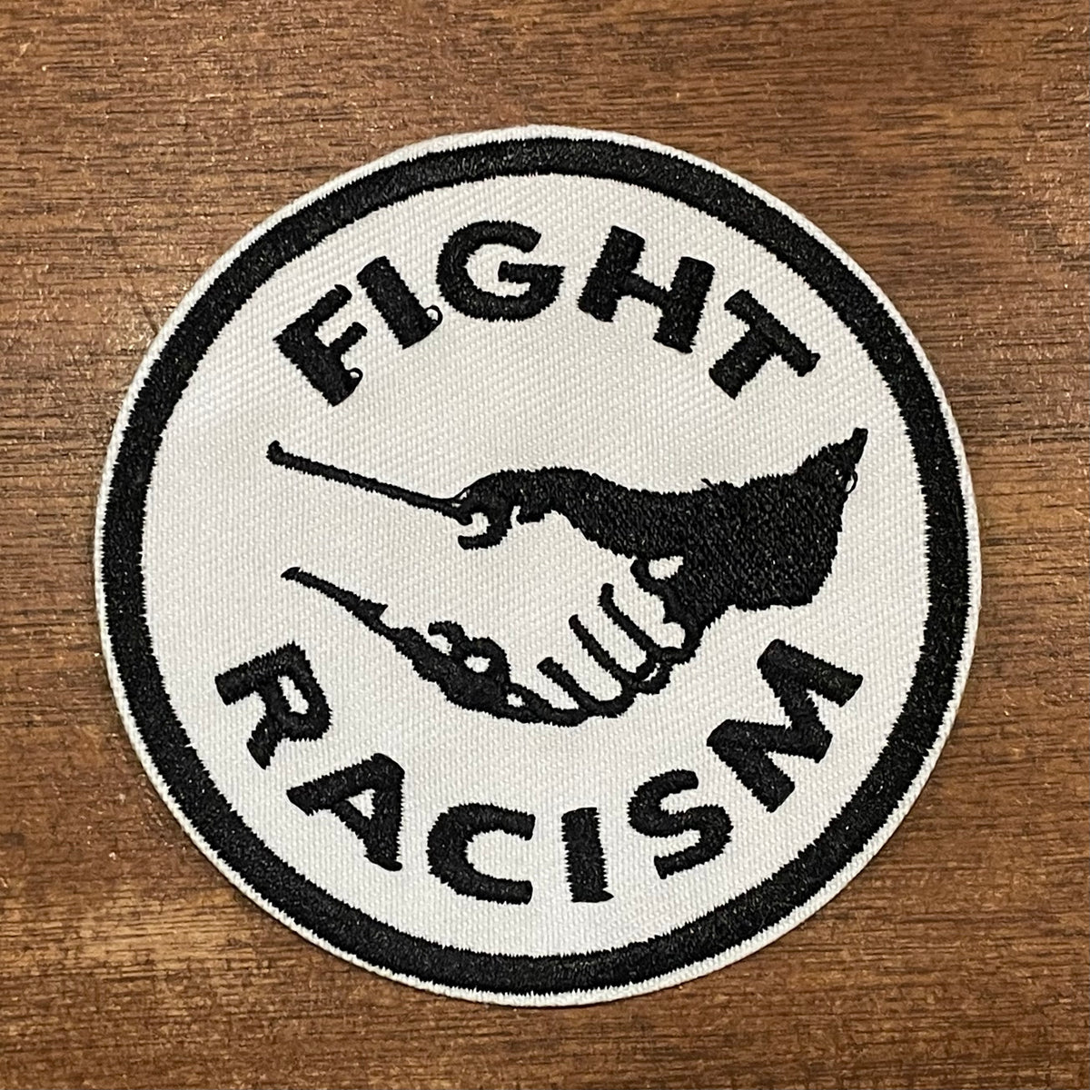 Anti Racist Fight Racism 3" Patch | Madam Clutterbucket's Neurodiverse ...