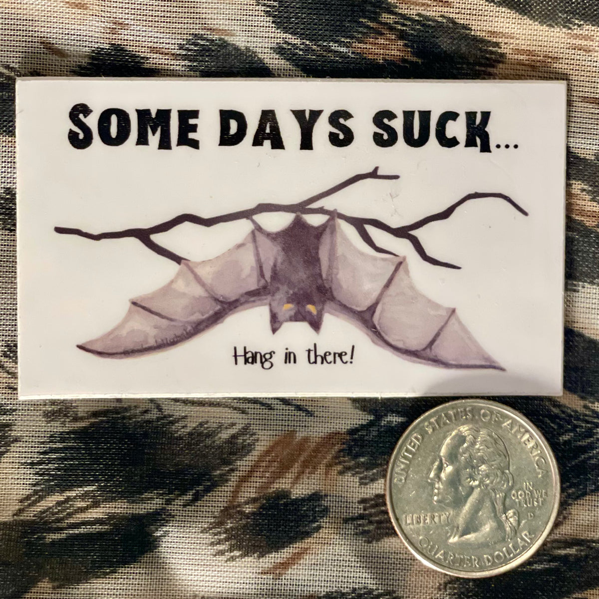 Some Days Suck, Hang in There Sticker | Madam Clutterbucket's ...