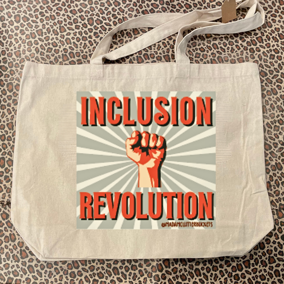 Inclusion Revolution! Tote Bag | Madam Clutterbucket's Neurodiverse ...