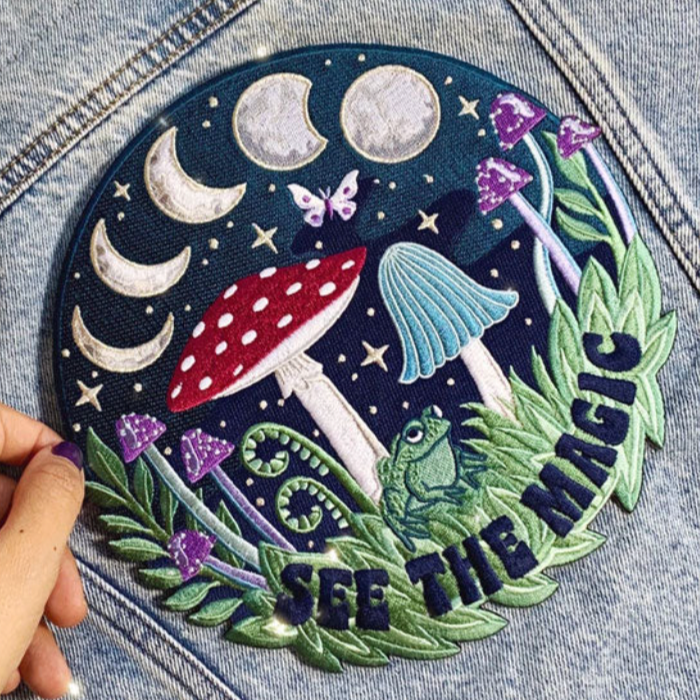 See the Magic XL Back Patch | Madam Clutterbucket's Neurodiverse Universe