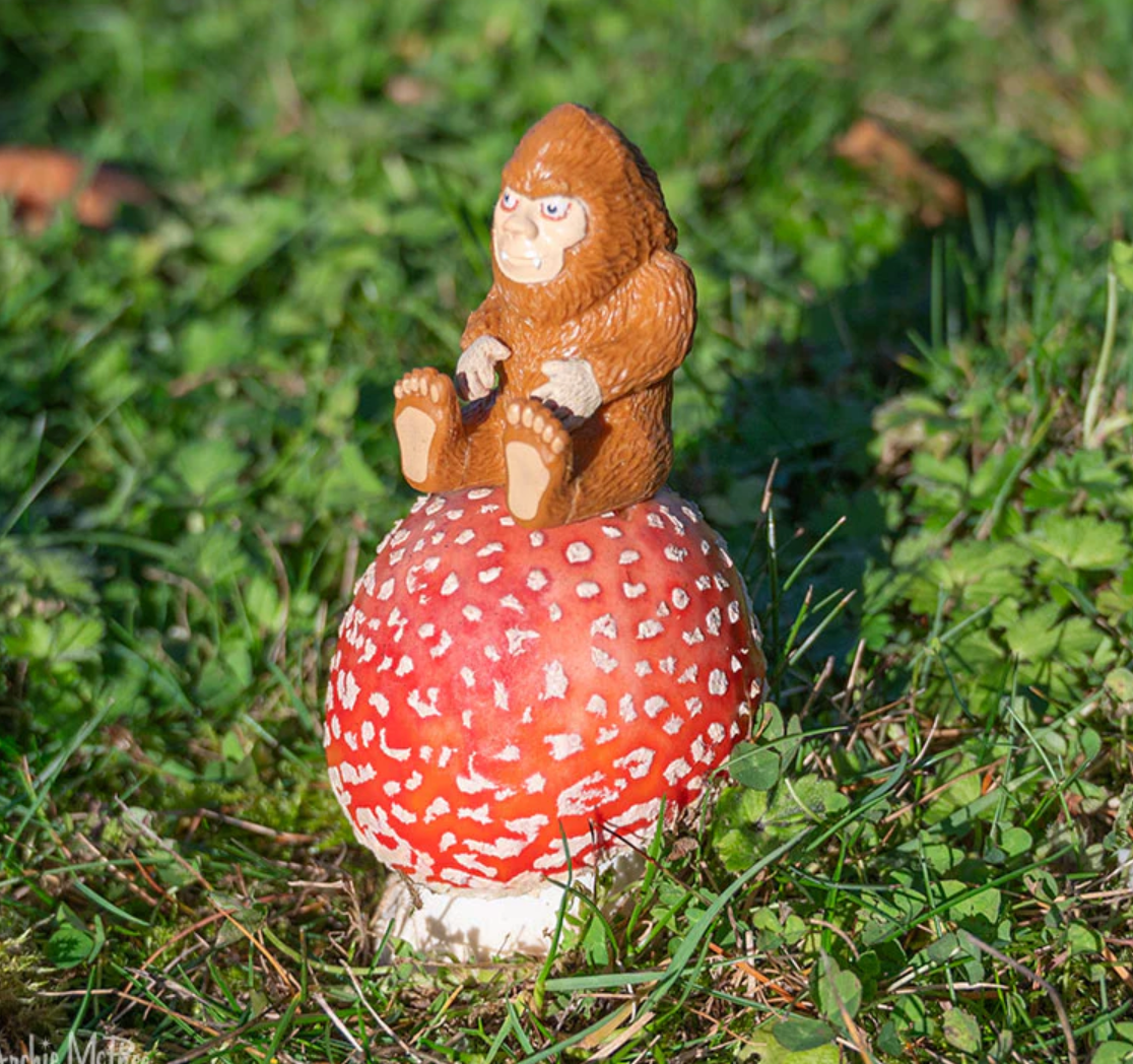 Bigfoot Finger Puppet | Madam Clutterbucket's Neurodiverse Universe