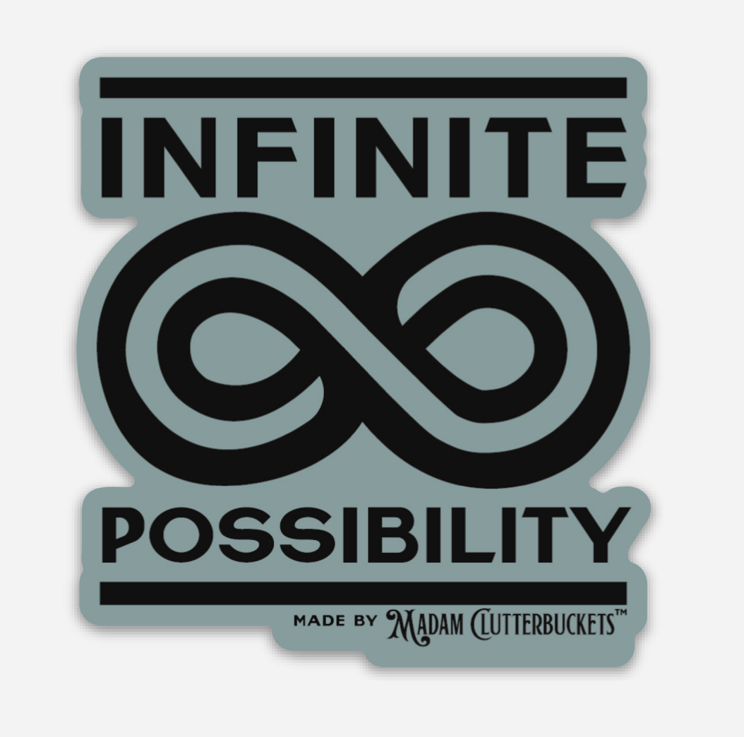 Infinite Possibility Autism Sticker in Blue | Madam Clutterbucket's ...