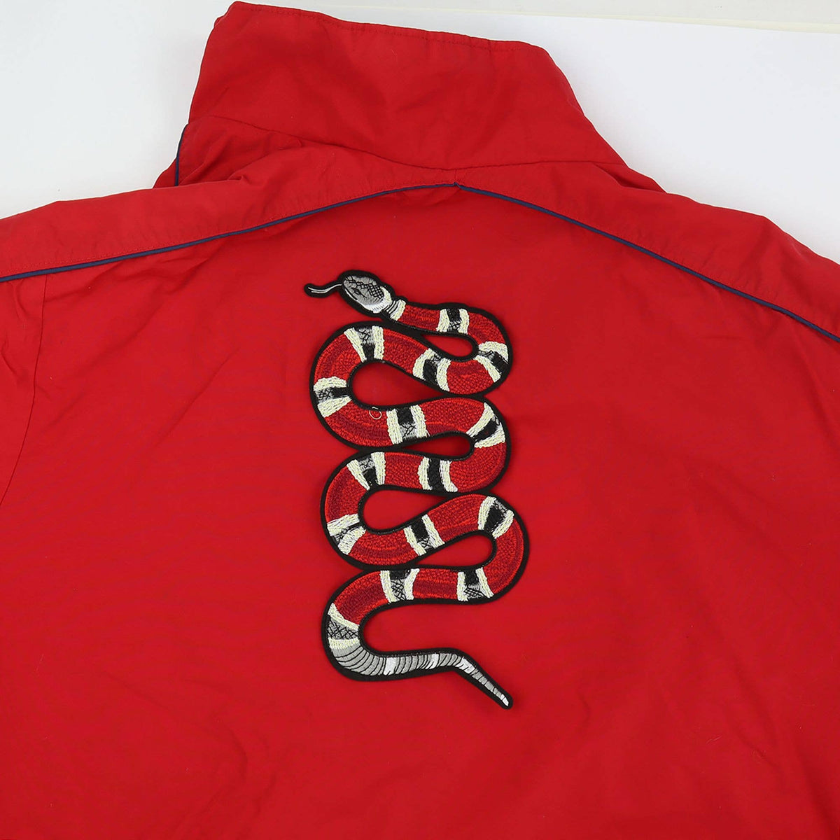 XL snake patch red back patch | Madam Clutterbucket's Neurodiverse Universe