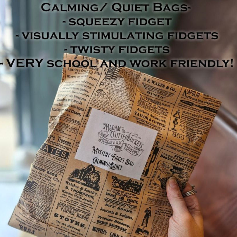 Mystery Fidget Bag - Calming Fidgets | Madam Clutterbucket's ...