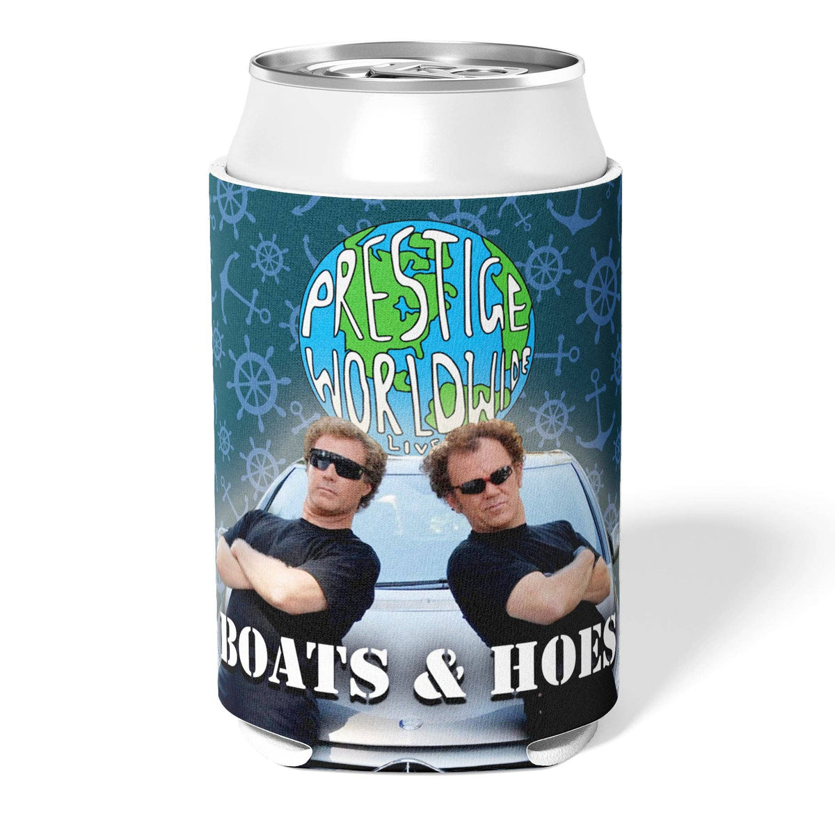 Step Brothers Prestige Worldwide "Boats and Hoes" Can Cooler | Madam ...