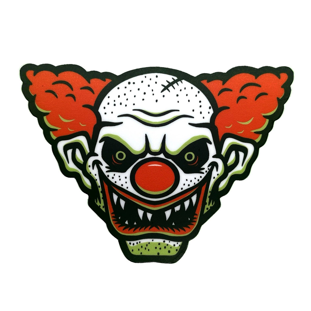 Evil Clown sticker | Madam Clutterbucket's Neurodiverse Universe