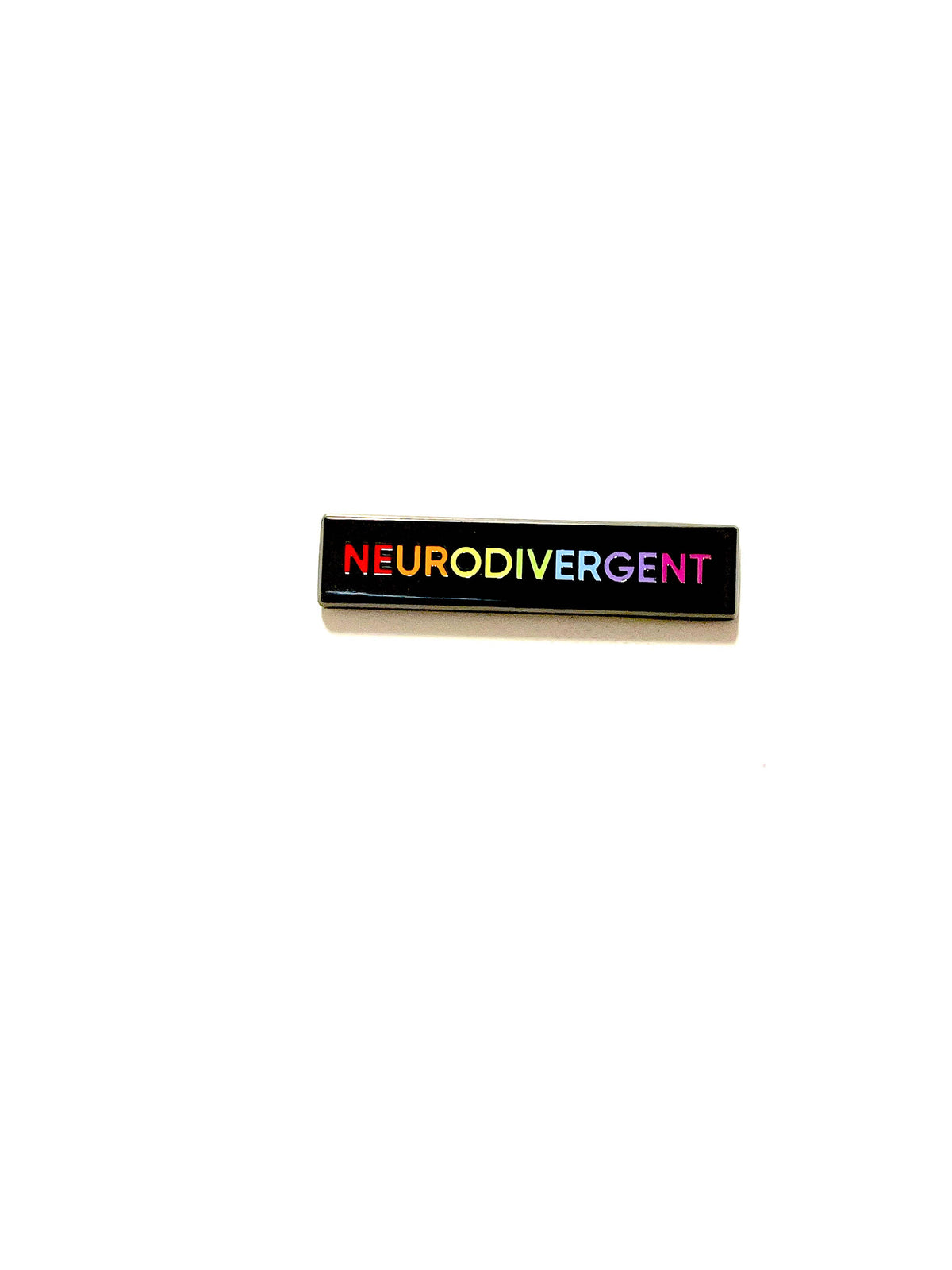 Neurodivergent Identity Enamel Pin: Rainbow | Madam Clutterbucket's ...