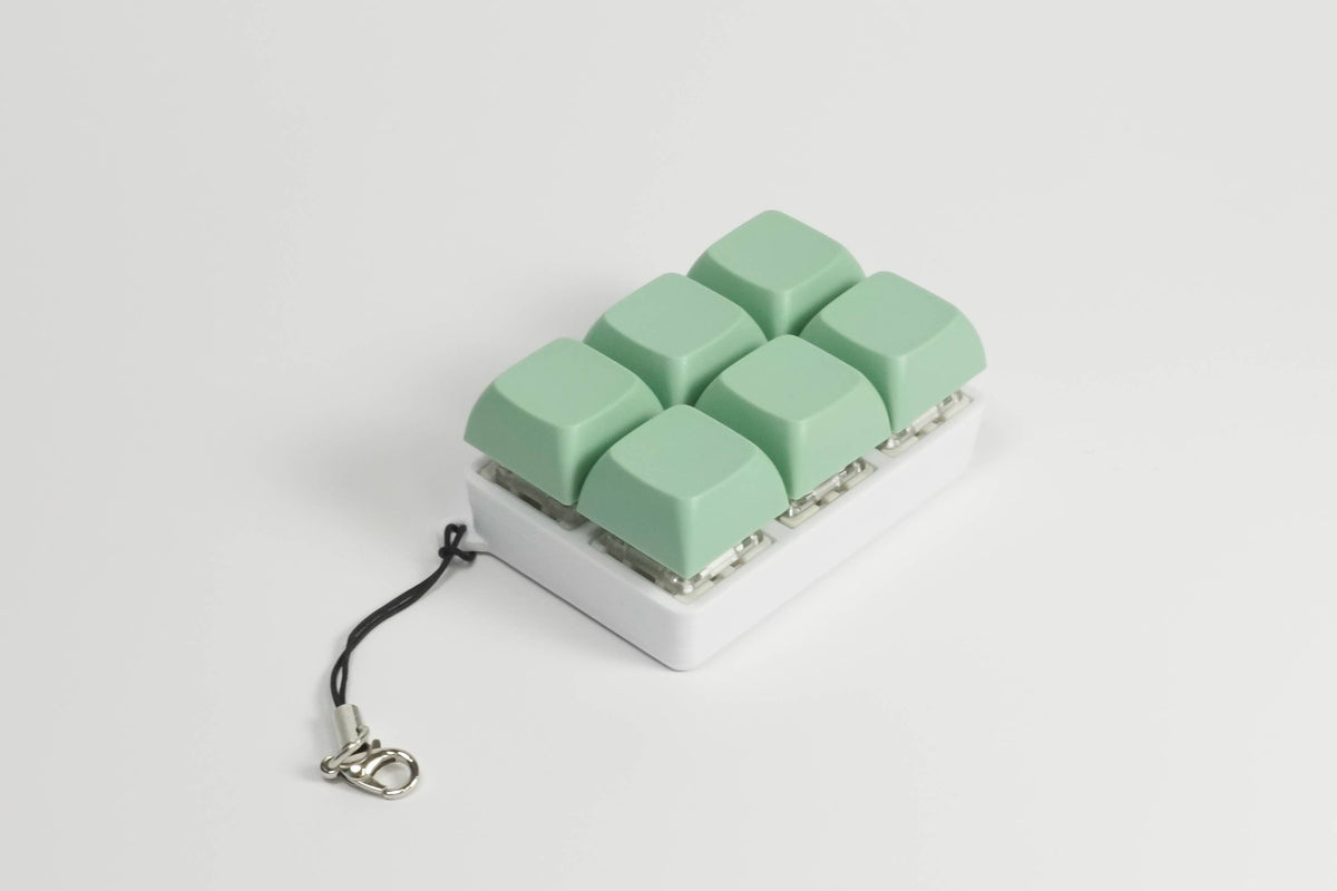 ASMR 6 Computer Key Mechanical Keyboard Fidget Pad: Purple / Clicky ...