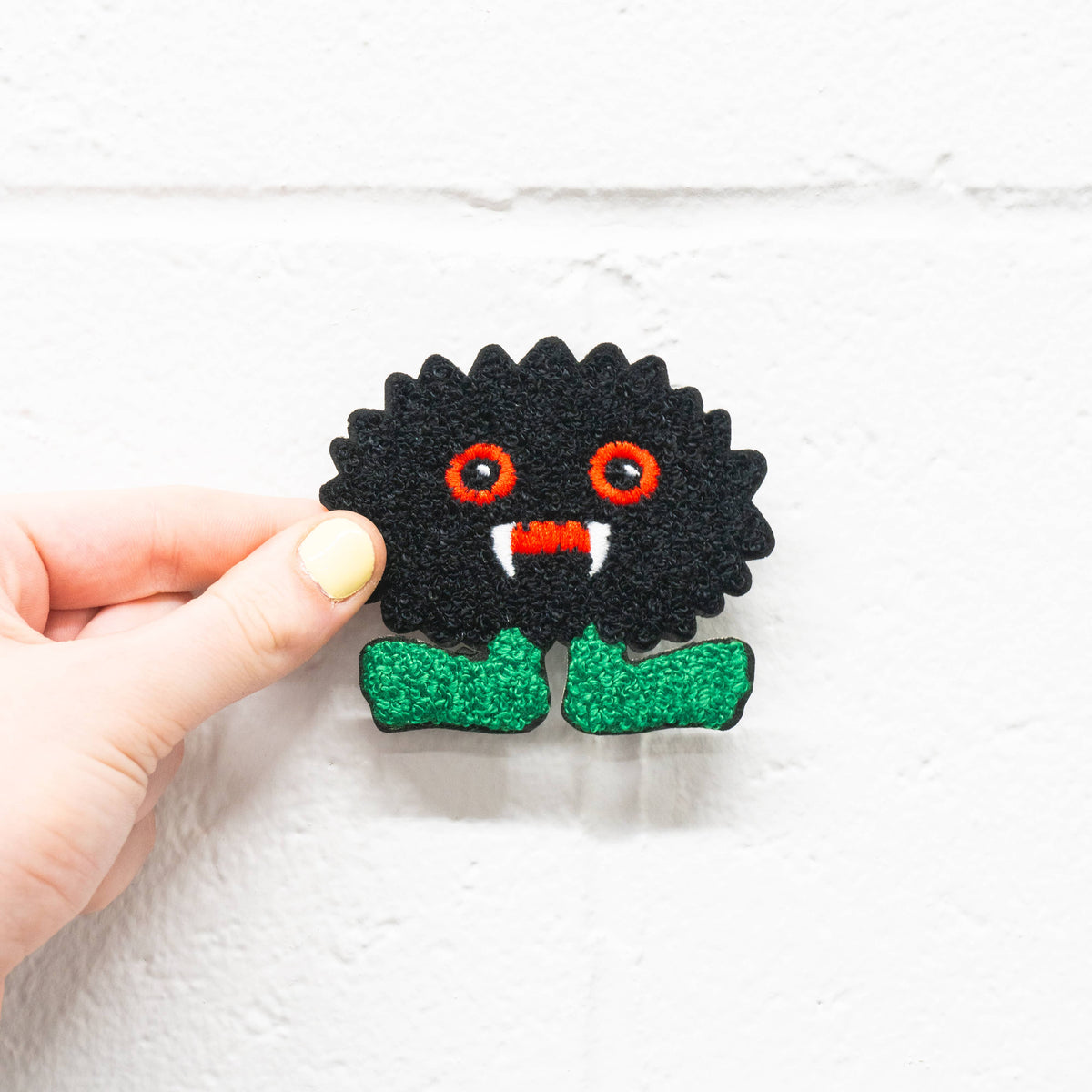 Monster Chenille Patch | Madam Clutterbucket's Neurodiverse Universe