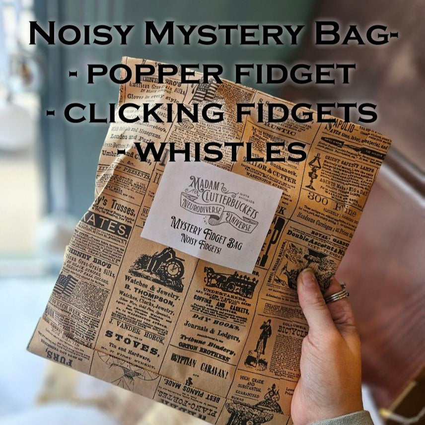 Mystery Fidget Bag - Noisy Fidgets | Madam Clutterbucket's Neurodiverse ...