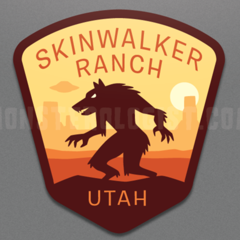 Skinwalker Ranch, Utah Travel Sticker | Madam Clutterbucket's ...