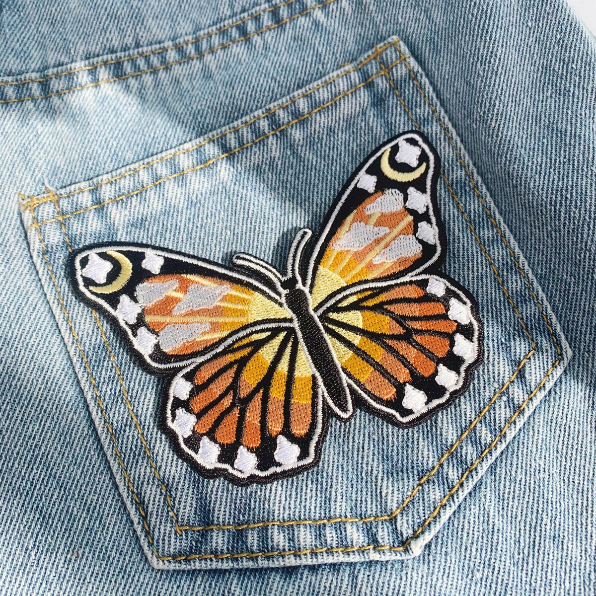 Sunrise Butterfly Patch | Madam Clutterbucket's Neurodiverse Universe