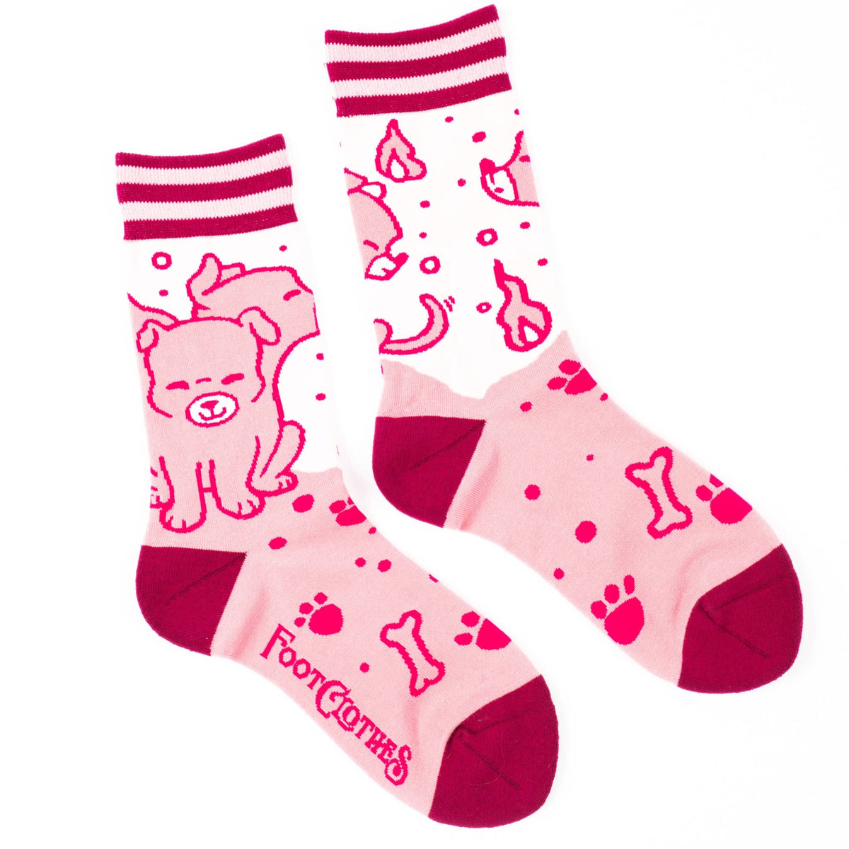 Cute Cerberus Socks | Madam Clutterbucket's Neurodiverse Universe