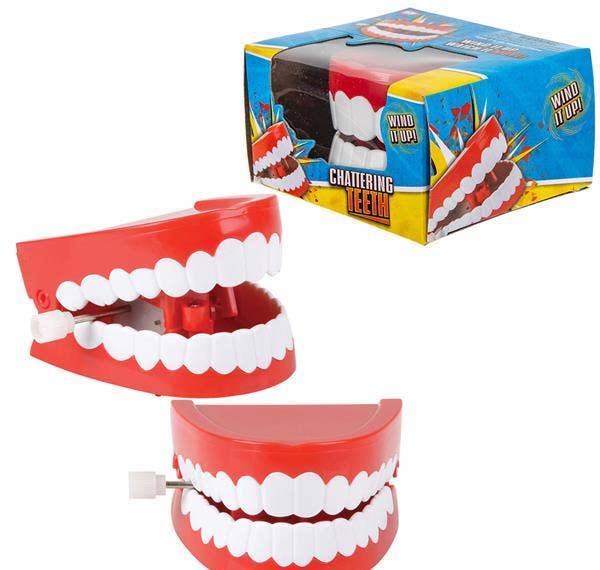 2.5" CHATTERING TEETH | Madam Clutterbucket's Neurodiverse Universe