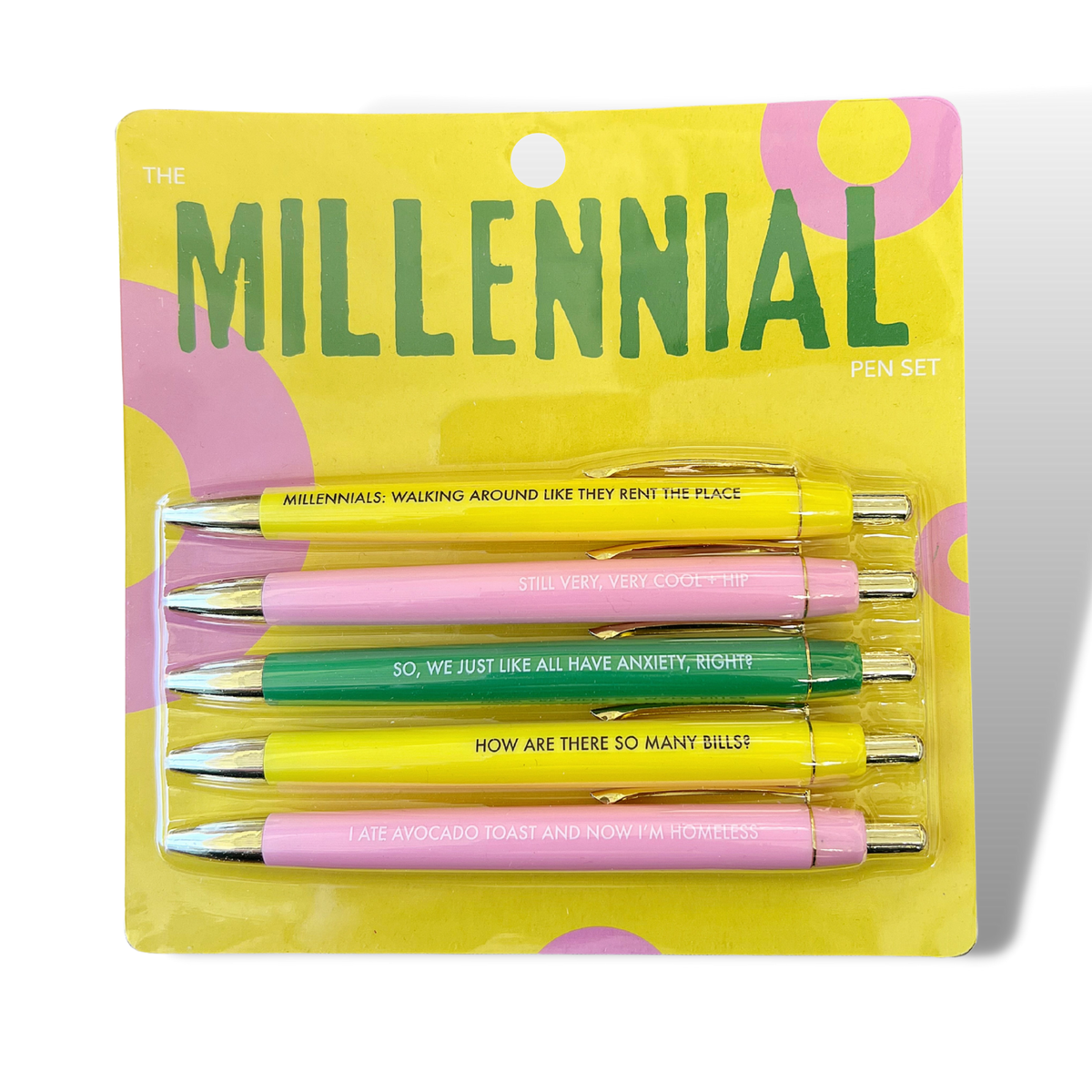 Millennial Pen Set | Madam Clutterbucket's Neurodiverse Universe