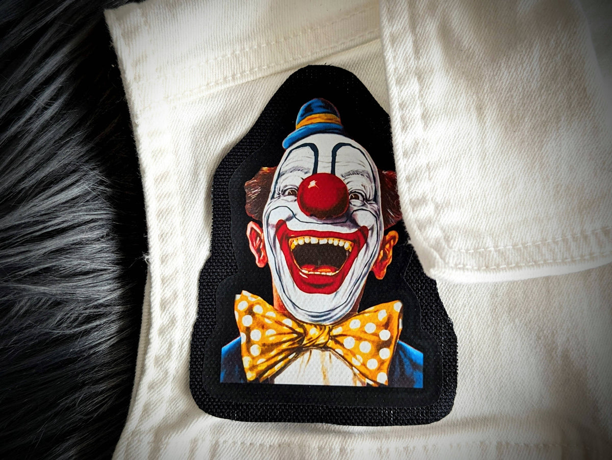Sew-On Patch - Creepy Clown Circus Carnival Freakshow Weird | Madam ...