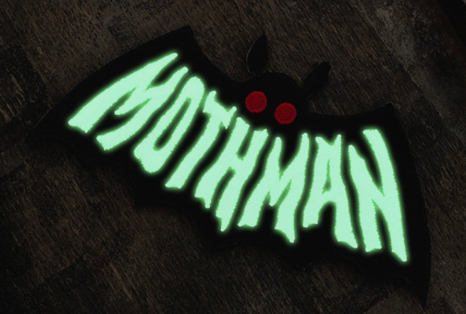Mothman Symbol Patch - Cryptozoology Tracking Society - Glow in the Da ...